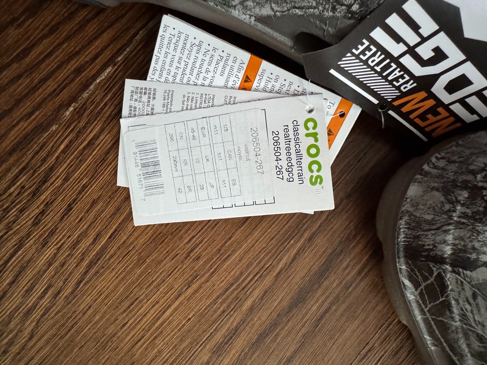 Crocs Realtree x All-Terrain Clog 'Edge Camo Walnut' Sizes - M11 (NEW ...