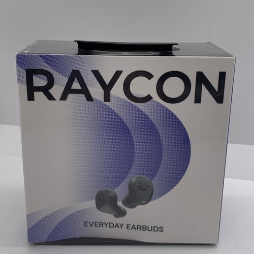 NEW Raycon Everyday Earbuds BLACK Bluetooth True Wireless, Black SEALED ...