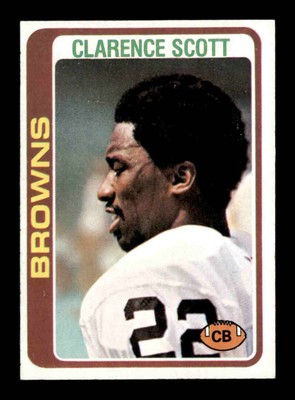 1978 Topps #433 Clarence Scott NM/NM+ X3428423 | eBay