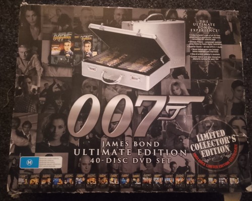 James Bond 007 Ultimate Edition DVD Collection 5124/6000 Metal ...