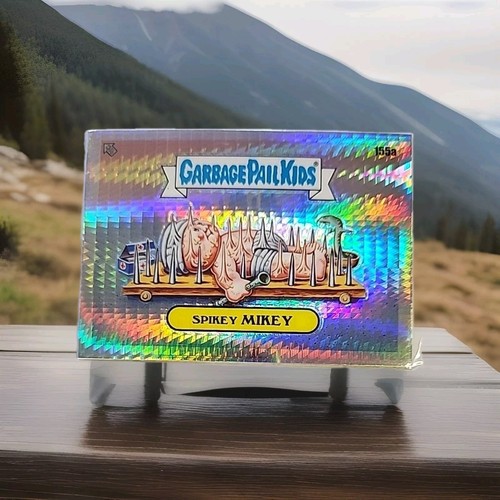 SPIKEY MIKEY 155a Garbage Pail Kids 2021 Topps Chrome PRISM REFRACTOR ...