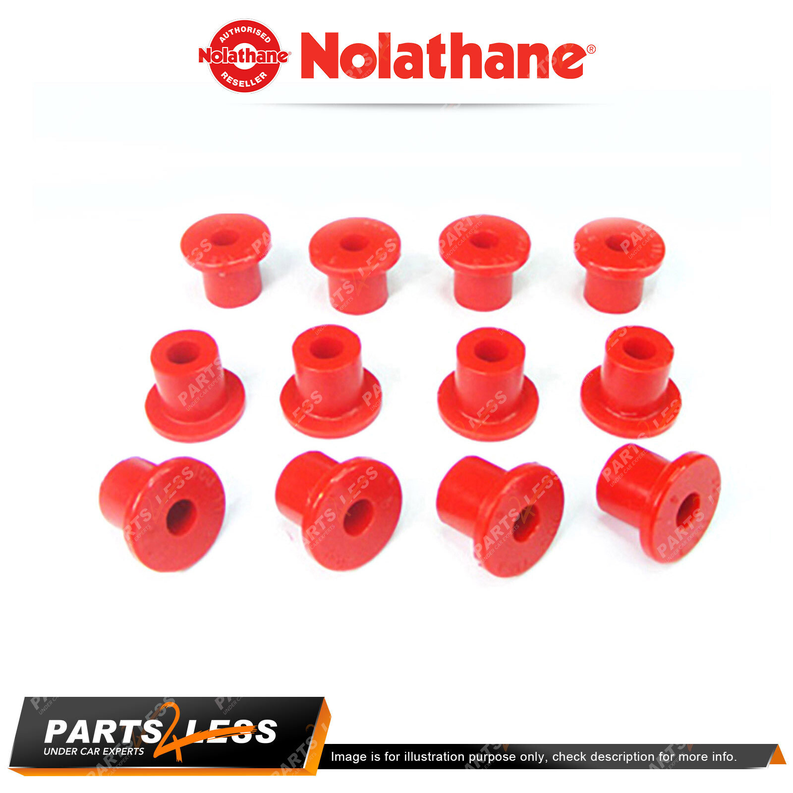 Nolathane Polyurethane Front Rear Spring Eye Front Rear Shackle Bush ...