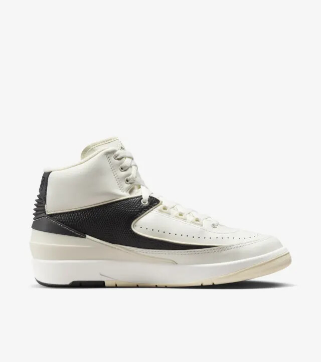 New Nike Women's Air Jordan 2 Shoes - Sail/ Black (DX4400-100) | eBay