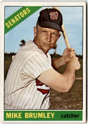1966 Topps #29 Mike Brumley Senators | eBay