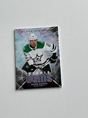 2024-25 BLACK DIAMOND ROOKIE GEMS MAVRIK BOURQUE 346/399 - DALLAS STARS ...