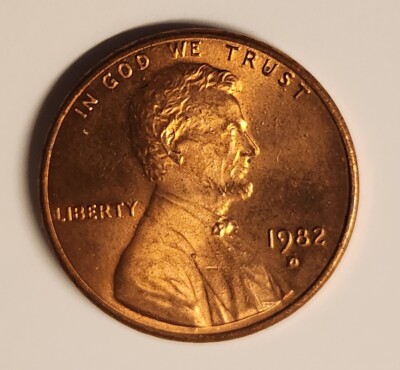 1982 D zinc small date Penny DDO D over S | eBay