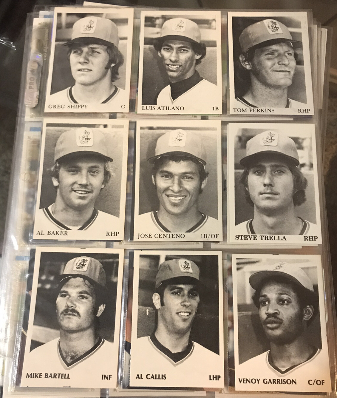 1975 Clinton Pilots Sleeve of 9 Cards | eBay