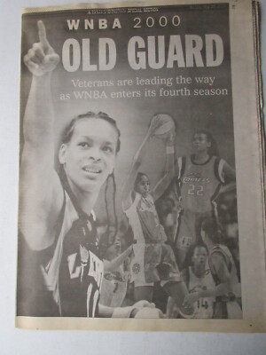 2000 NEW YORK DAILY NEWS WNBA 4th SEASON SPECIAL PREVIEW SECTION May 28 ...
