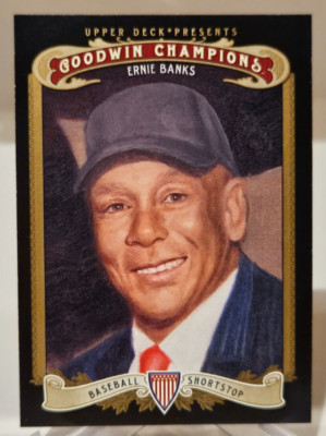 2012 Goodwin Champions ERNIE BANKS #107 | eBay