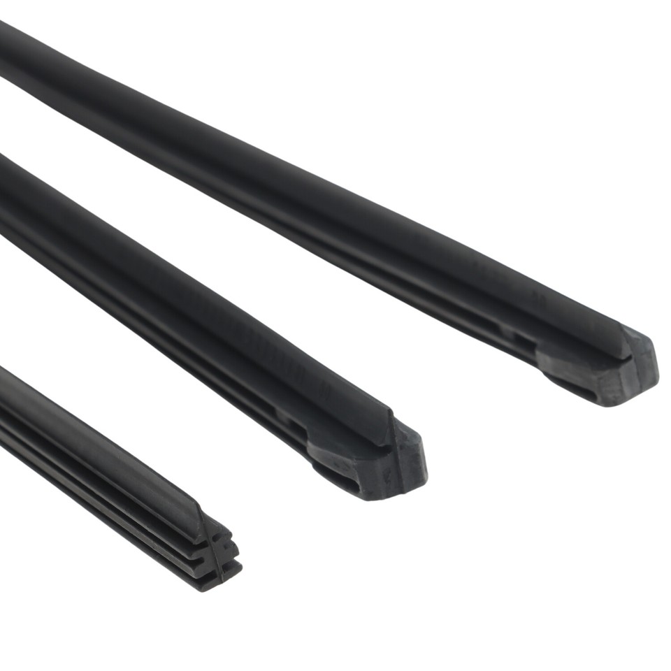 Rubber Front Rear Wiper Inserts Set for 14 15 16 17 18 19 20 Acura MDX ...