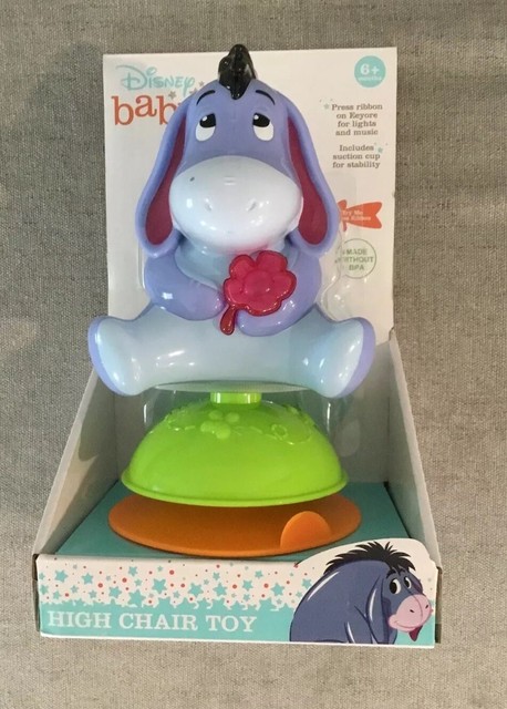 Eeyore Disney Baby High Chair Toy Winnie The Pooh Plays Music and Light ...