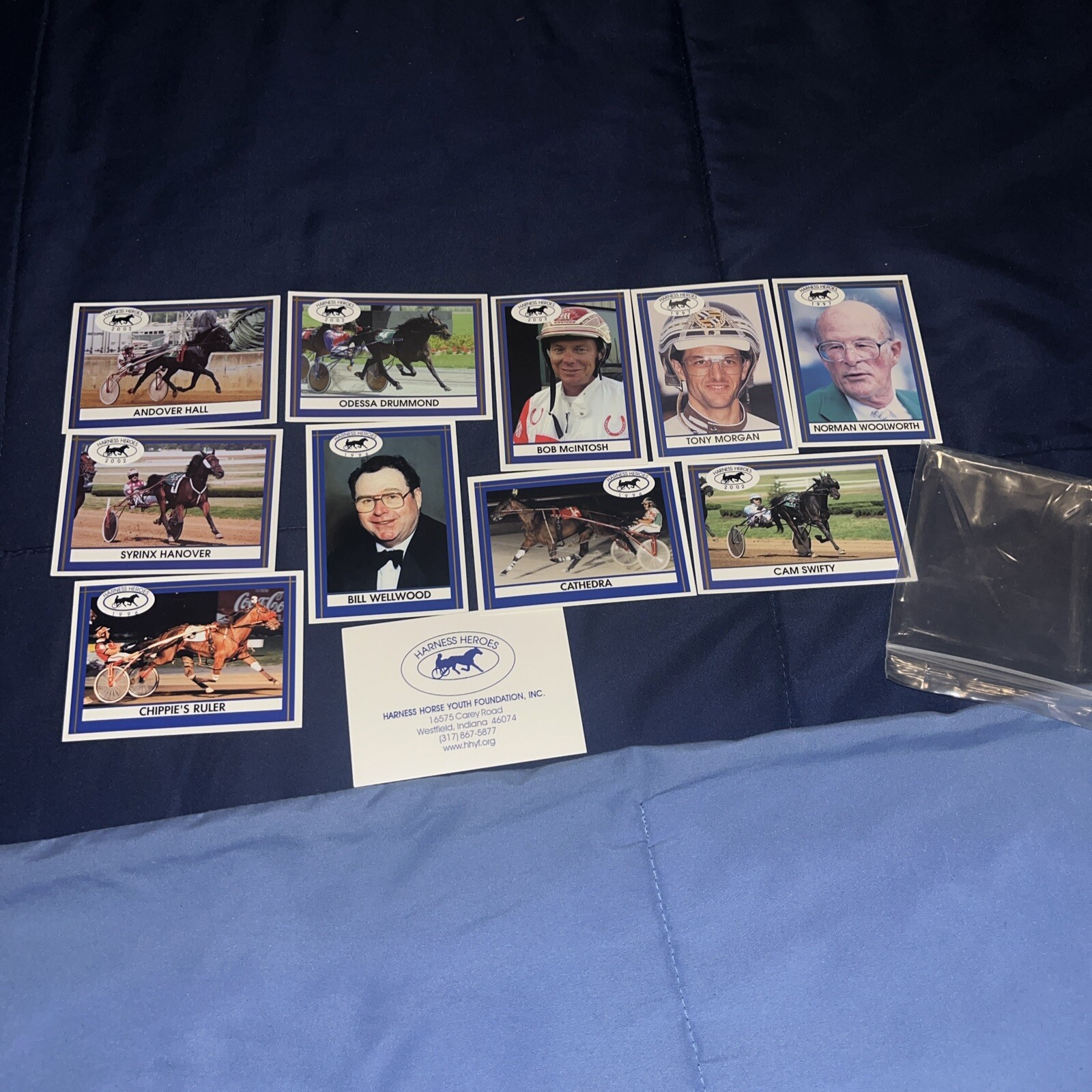 Harness Heroes Horse Racing Trading Cards Pack Lot of 10 Legends | eBay