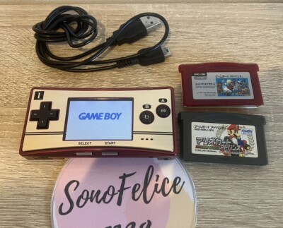 Nintendo Game Boy Micro Famicom Color 20th Anniversary Edition Console ...