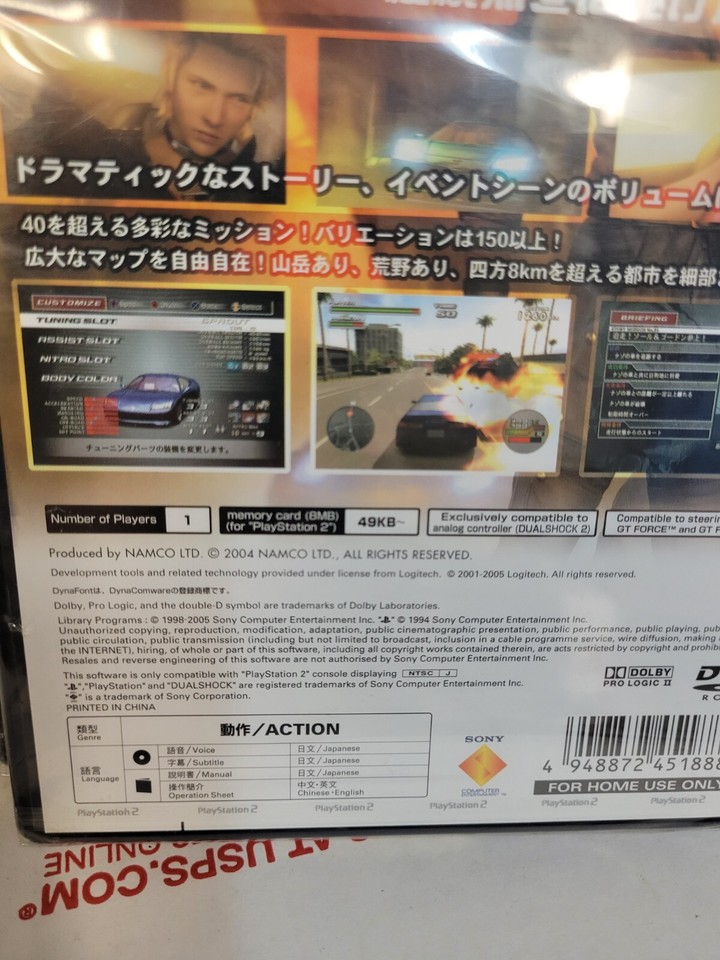 Critical Velocity (2005) Brand New Factory Sealed ASIAN Playstation 2 ...