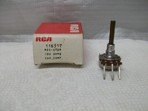 RCA TV Radio Volume Control potentiometer variable resistor 116557 100 ...
