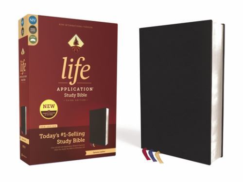 Niv, Life Application Study Bible, Third Edition, Genuine Leather ...