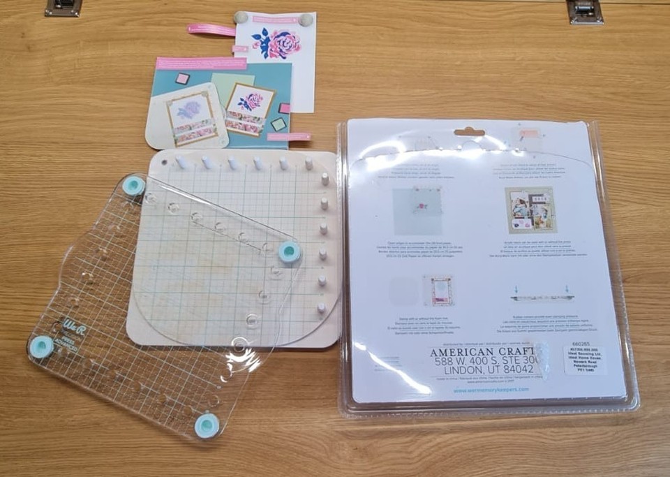 WE R MEMORY KEEPERS PRECISION PRESS STAMPING PLATFORM USED AND NEW ...