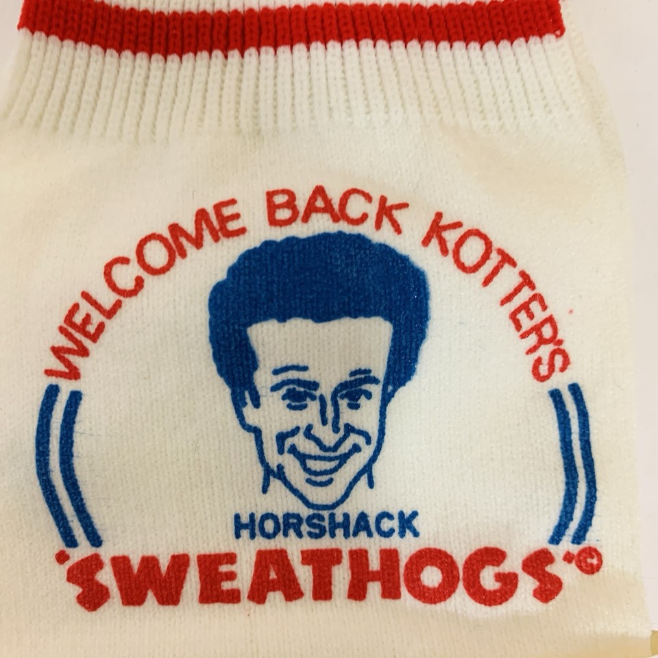 VINTAGE WELCOME BACK KOTTER’S SWEATHOGS SOCKS MR. KOTTER HORSHACK NEW ...