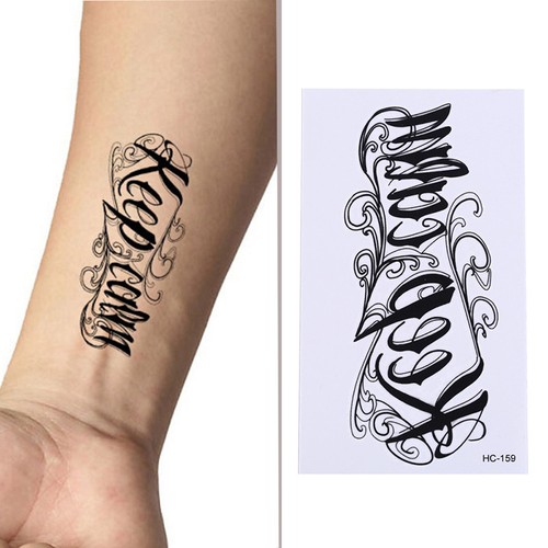 Fingers Toes Body Art Sexy Waterproof Temporary Tattoo Fake Tattoo ...