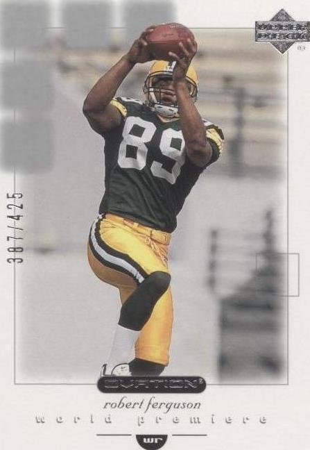 2001 Upper Deck Ovation - World Premiere Robert Ferguson #134 Catching ...