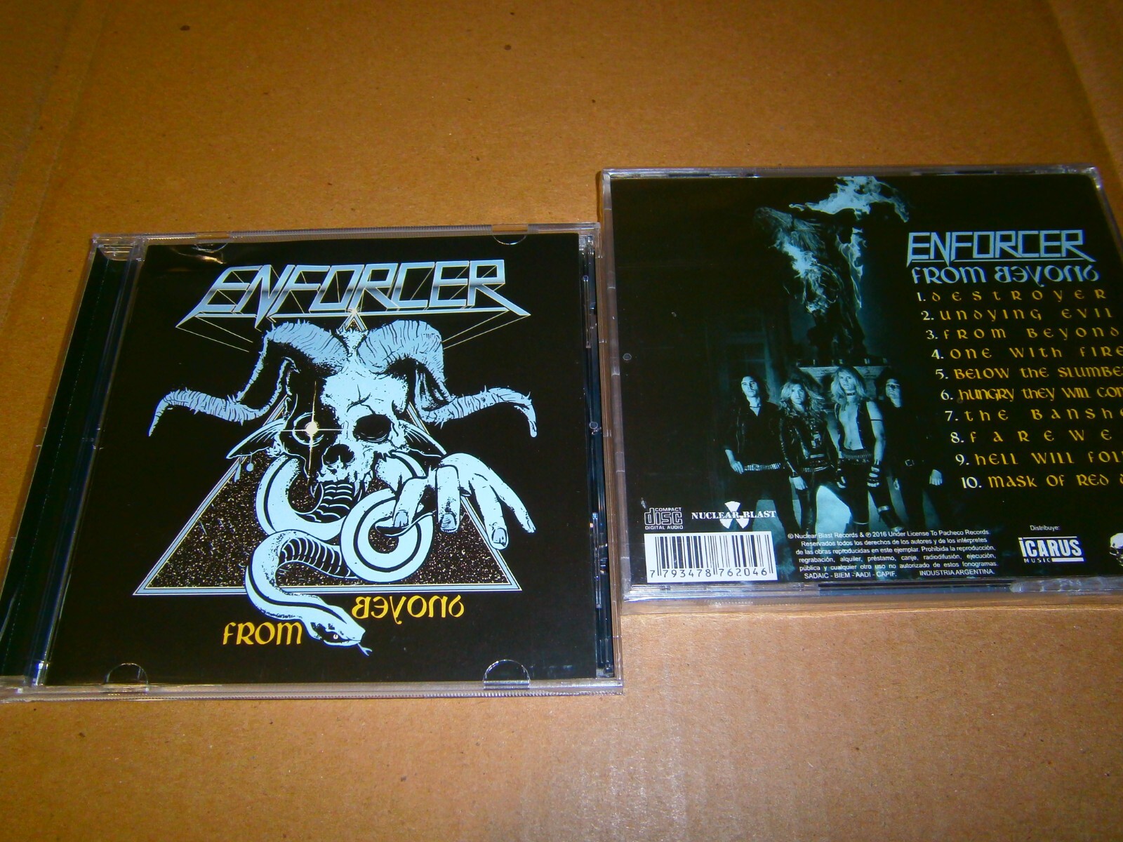 ENFORCER - From Beyond. CD | eBay