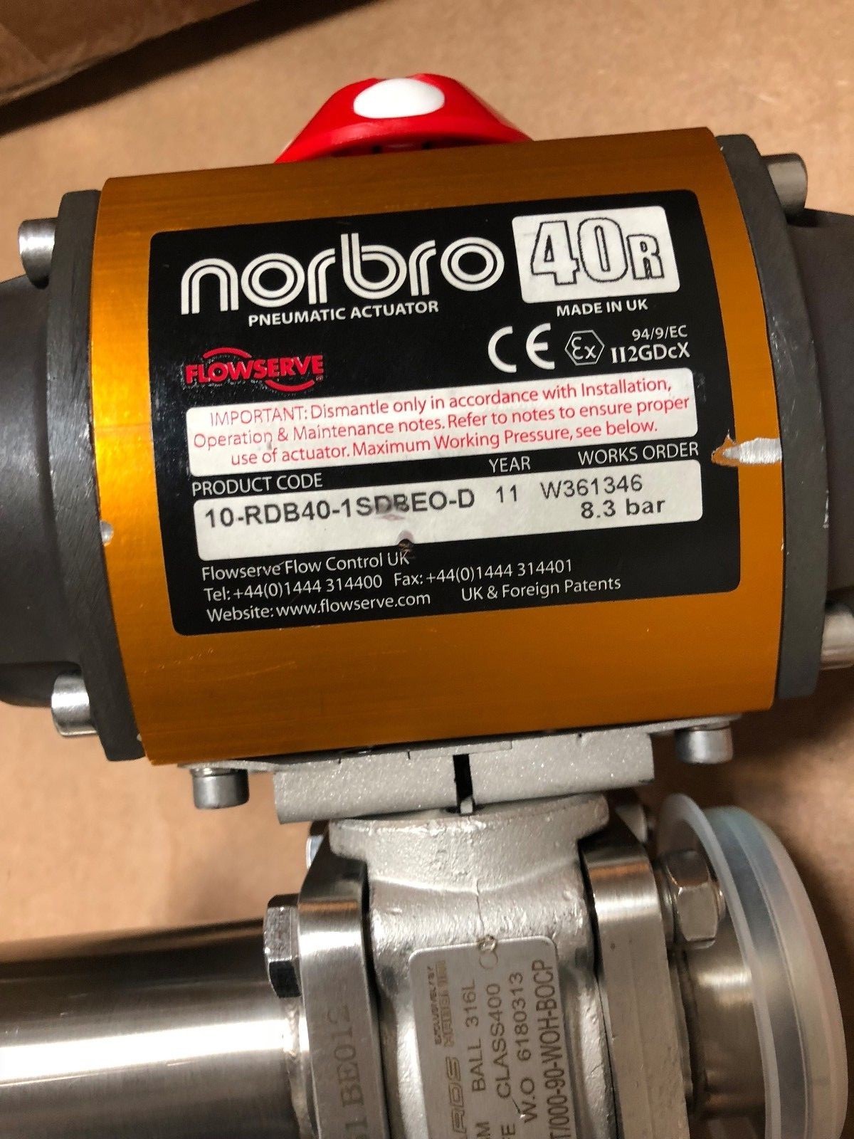 NORBRO 40R 10-RDB40-1SDSEO-D | eBay