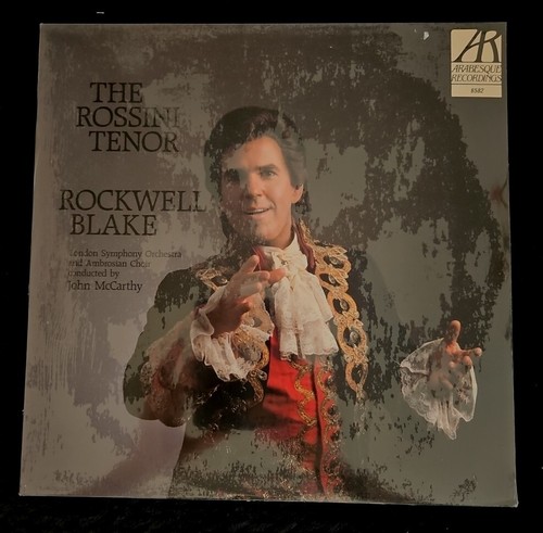 The Rossini Tenor Rockwell Blake vinyl record Arabesque Brand New And ...