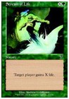 Stream of Life Light Play, English Magic the Gathering MTG 7th Edition ...