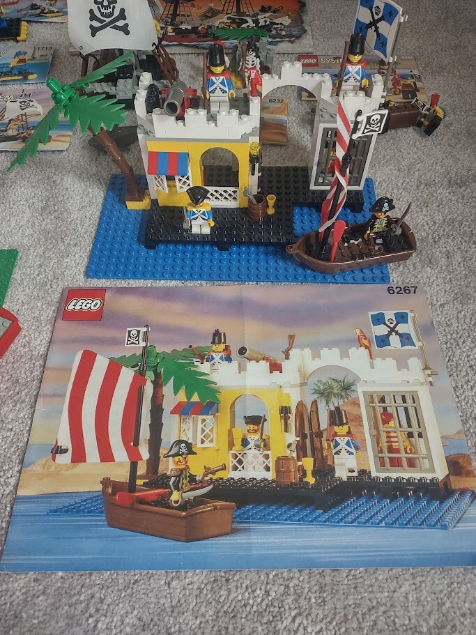 1990s 15 Set Collection Lego Pirate Imperial Guard/Soldiers 6290 6268 ...