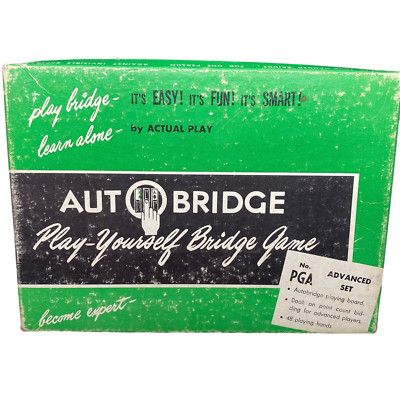 Vintage Autobridge Play-Yourself Bridge Game - 1957 - Part 1 & 2 | eBay