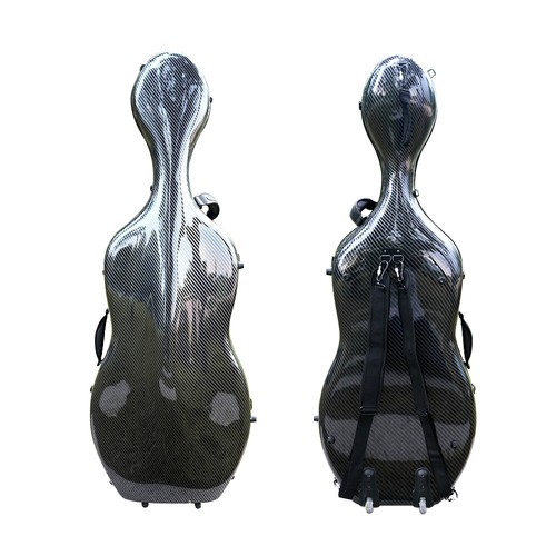 Advanced Cello Case 4/4 Full Size Carbon Fiber Cello Box Strong Light ...