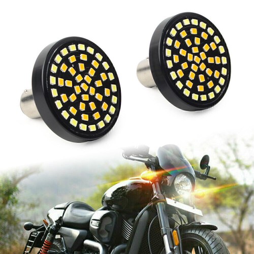 Switchback 1157 48-SMD LED DRL& Turn Signal Lights Bulbs For Harley ...