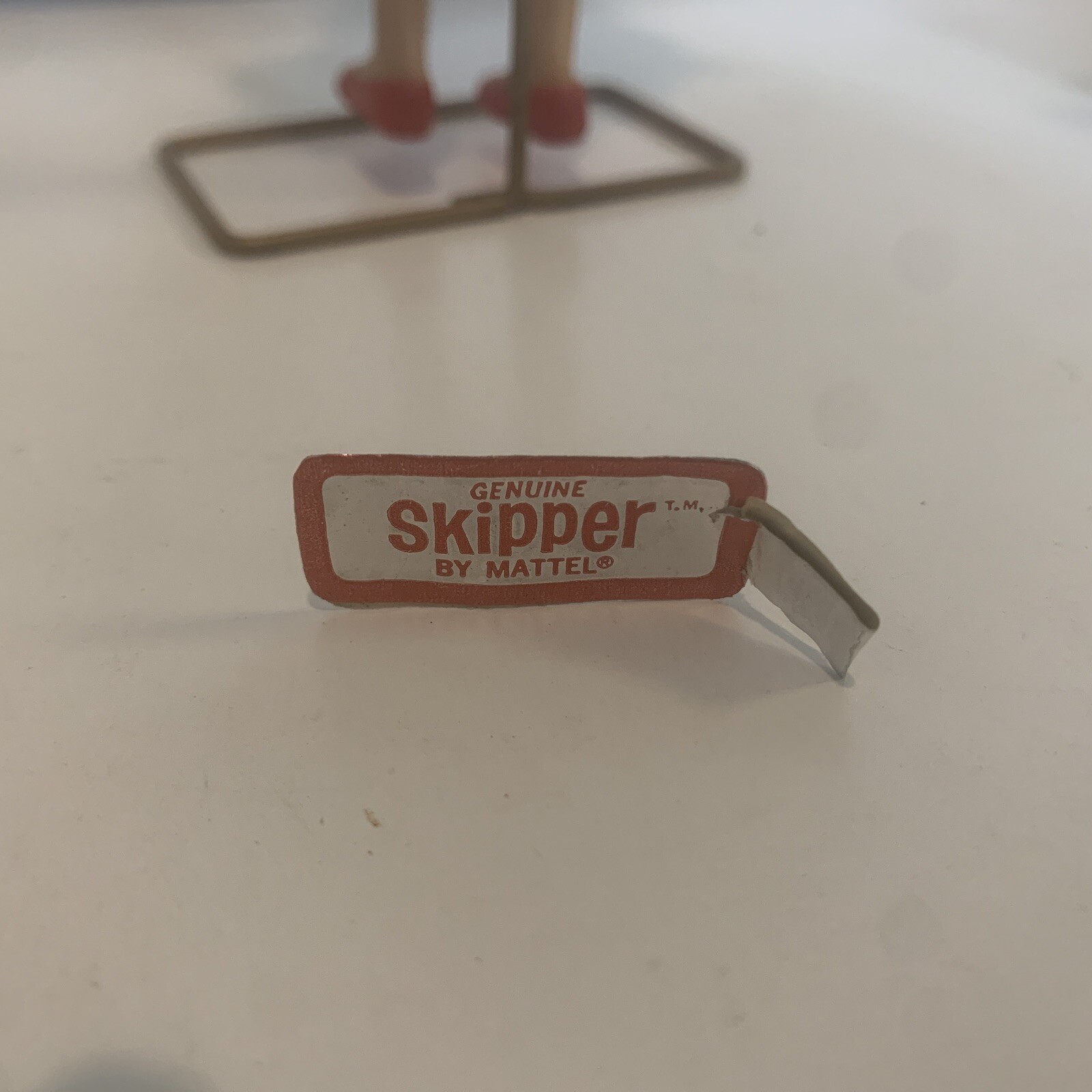 1964 Mattel SKIPPER STRAIGHT LEG DOLL #0950 LEMON BLONDE in ORIGINAL ...