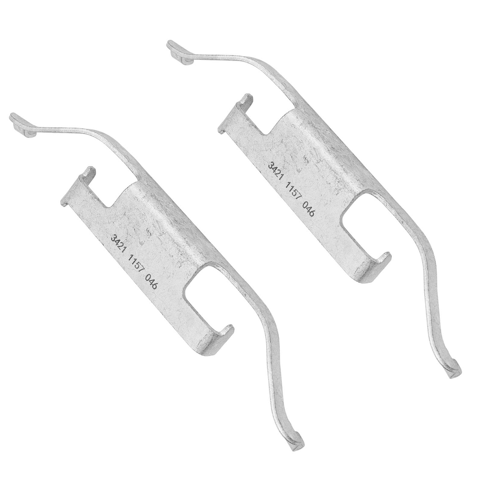 2Pcs Rear Anti Spring Brake Pads Clip 34211157046 Brake Pad Anti Rattle ...
