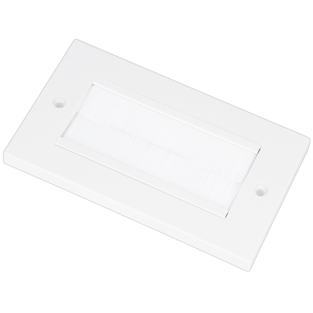 ELECTRICAL OUTLET FACEPLATES Single/Double Gang Port RJ45 Brush Blank ...