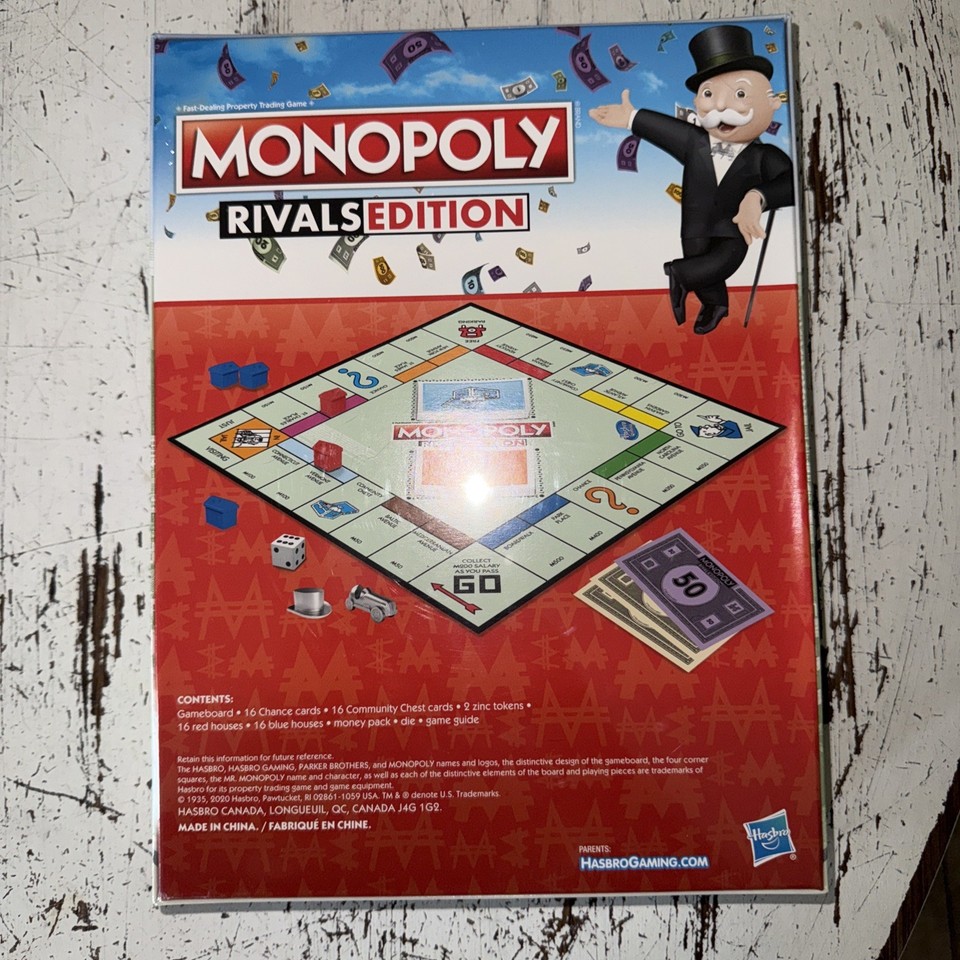MONOPOLY RIVALS EDITION BOARD GAME, BRAND NEW, SEALED | eBay