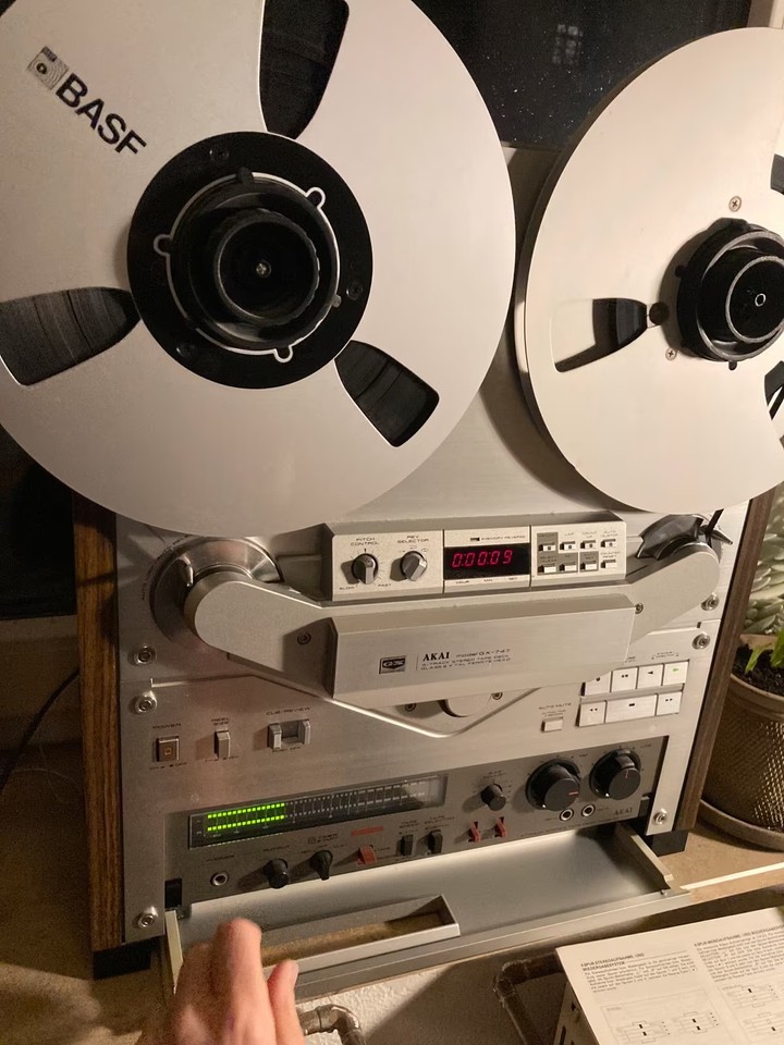Akai GX- 747 reel to reel tape deck | eBay