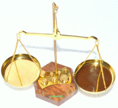 Scales - Antique Gold Scales