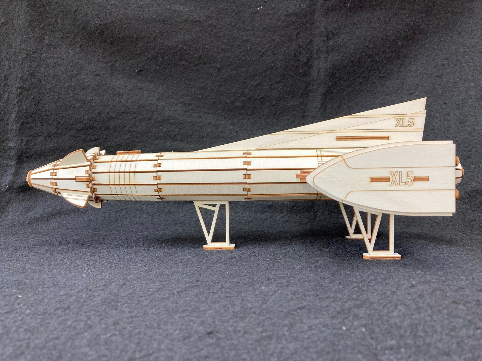 Fireball XL5 Laser Cut Wooden 3D Model/Puzzle Kit | eBay