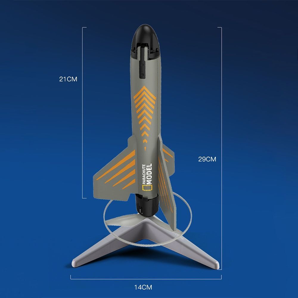 Plastic Electric Rocket Launcher Toys Outdoor Liftoff Spin Rocket | eBay