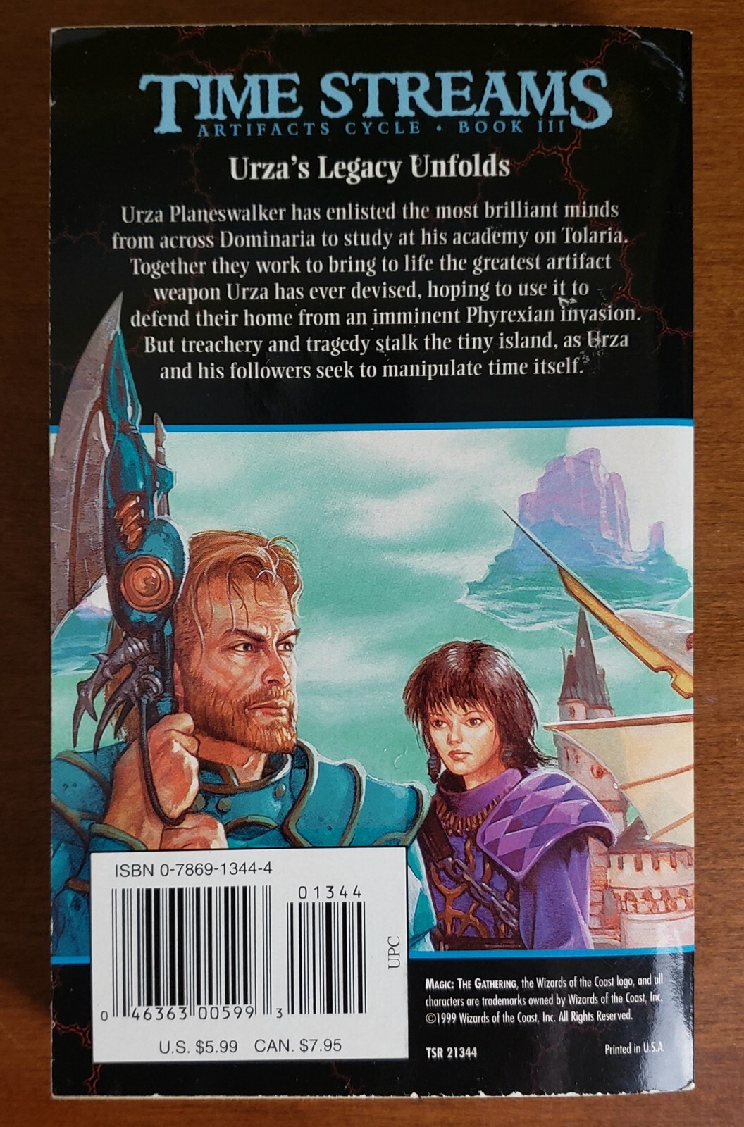 Magic the Gathering Time Streams Book Artifacts Cycle Book III 3 MTG ...