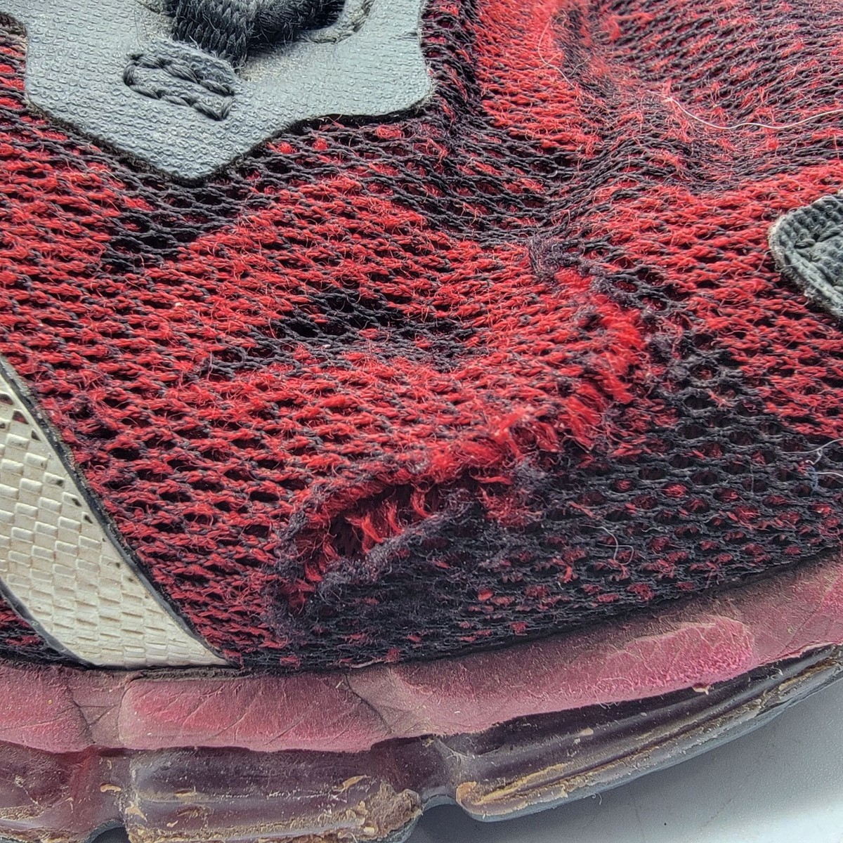 Asics Gel-Quantum 360 6 Mens 10 Beet Juice Pure Silver Red Asics Gel-Quantum 360 6 Mens 10 Beet Juice Pure Silver Red