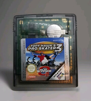 Nintendo Gameboy Color Game Tony Hawk's Pro Skater 3 | eBay Australia