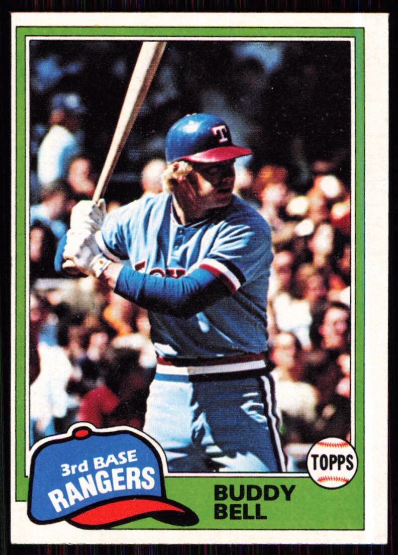 1981 Topps Buddy Bell Texas Rangers #475 | eBay