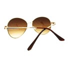 Womens Round Sunglasses Retro Style Metal Frame | eBay