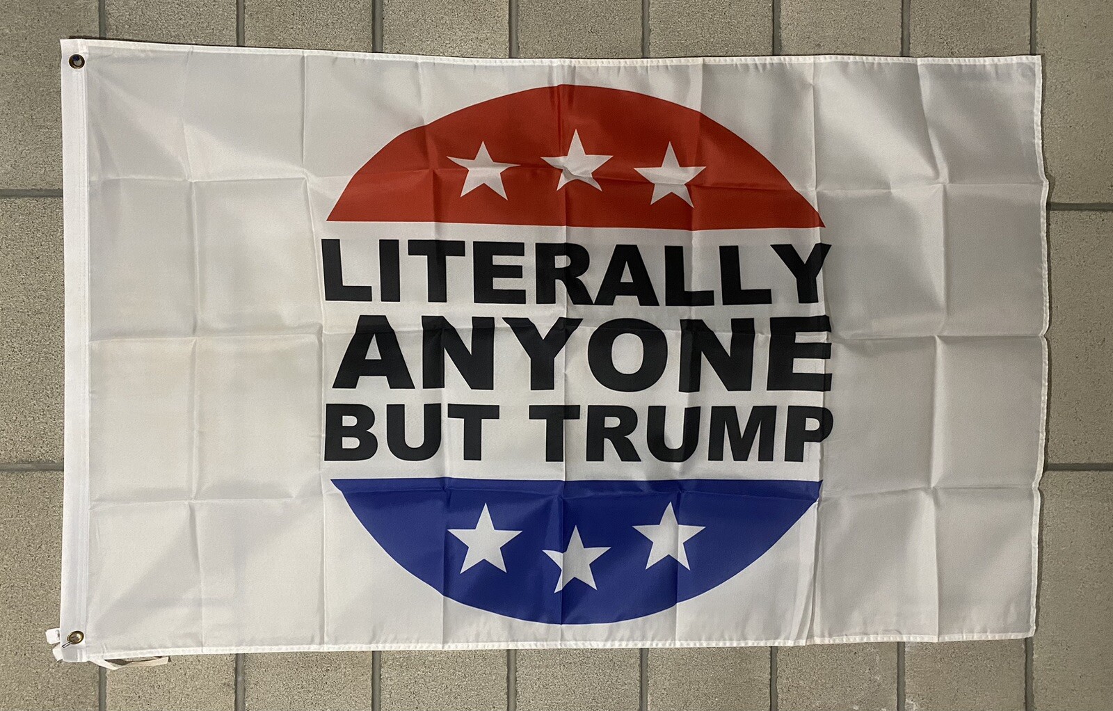 Liberal Flag Free Ship Anyone But Donald Trump Vote Democrat USA 3x5 ...