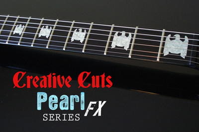 Jeff Hanneman Slayer Eagle ESP MOP Fret Markers Inlay Decals for BASS ...