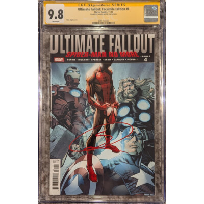 Ultimate Fallout #4 Facsimile Edition__CGC 9.8 SS__Signed by Shameik ...