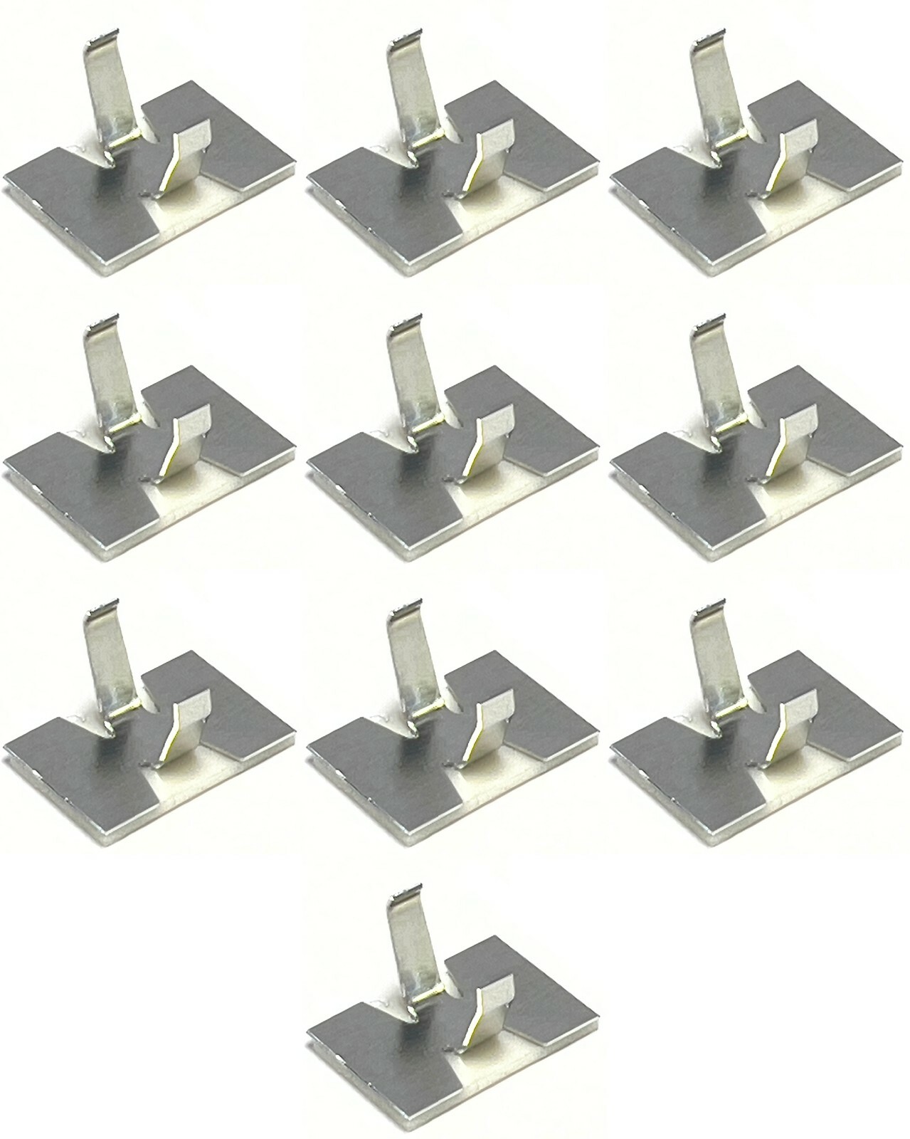 Small Aluminium Self-Adhesive 6mm Cable Clip Packs - Modern Tidy Wire ...