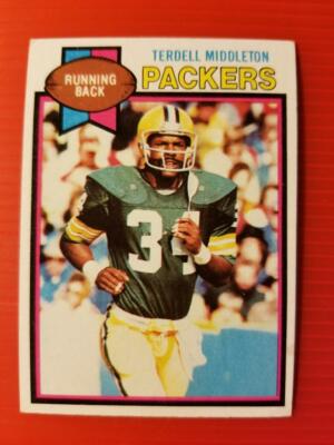 VINTAGE TERDELL MIDDLETON #463 GREEN BAY PACKERS - MEMPHIS STATE - 1979 ...